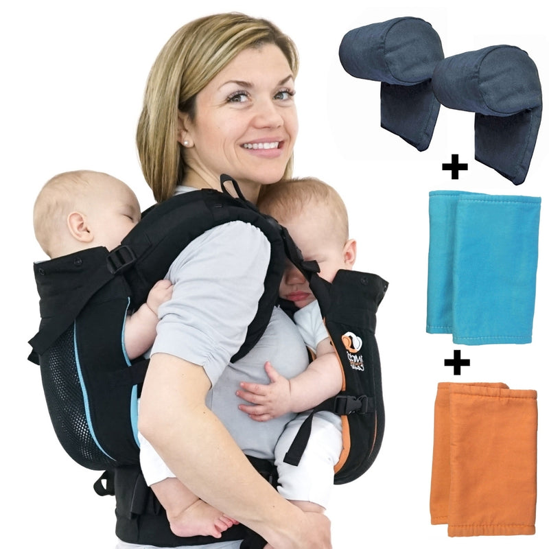 TwinGo | Baby Carrier for Twins | Breastfeeding Pillow for Twins
