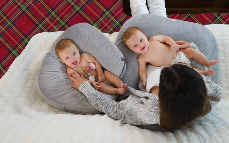 TwinGo | Baby Carrier for Twins | Breastfeeding Pillow for Twins